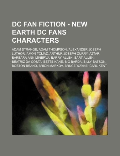 DC Fan Fiction - New Earth DC Fans Characters: Adam Strange, Adam ...
