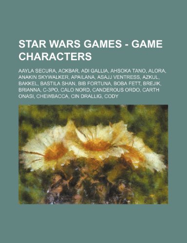 Star Wars Games - Game Characters: Aayla Secura, Ackbar, Adi Gallia ...