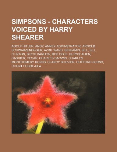Simpsons - Characters Voiced by Harry Shearer: Adolf Hitler, Andy ...