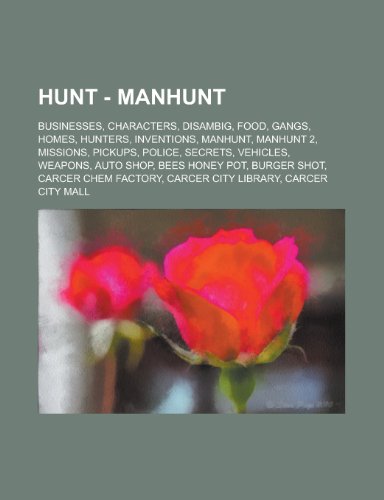Wikihunt - Manhunt Wiki: Businesses, Characters, Disambig, Food, Gangs ...
