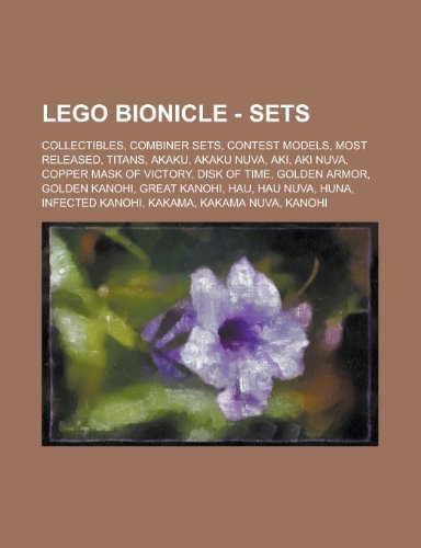 Lego Bionicle - Sets: Collectibles, Combiner Sets, Contest Models, Most ...