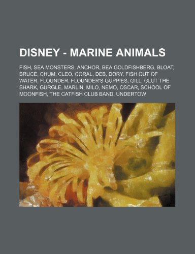 Disney - Marine Animals: Fish, Sea Monsters, Anchor, Bea Goldfishberg ...