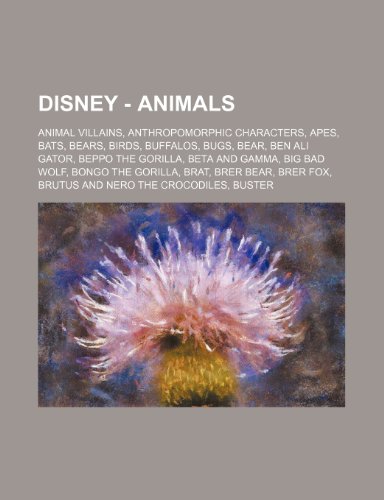 Disney - Animals: Animal Villains, Anthropomorphic Characters, Apes ...