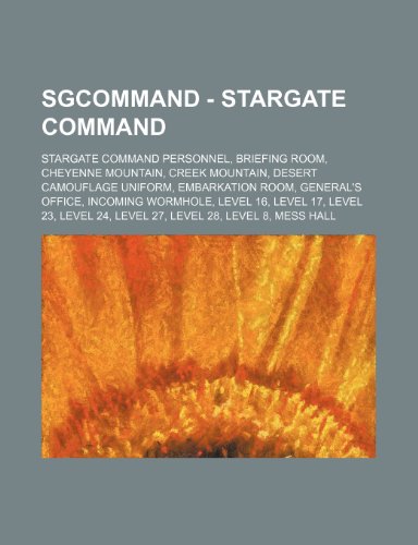Sgcommand - Stargate Command: Stargate Command Personnel, Briefing Room, Cheyenne Mountain ...