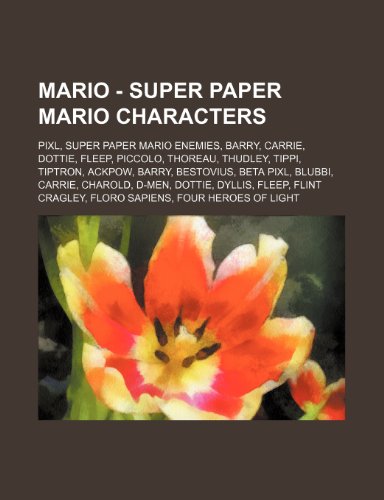 Mariowiki - Super Paper Mario Characters: Pixl, Super Paper Mario ...