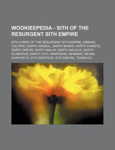 Wookieepedia - Sith of the Resurgent Sith Empire: Sith Lords of the ...