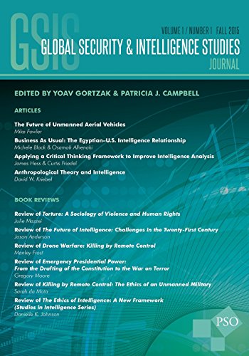 Global Security & Intelligence Studies: Vol. 1, No. 1, Fall 2015 by ...