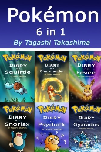 Pokemon: Stories and Unofficial Pokemon Diaries 6 in 1 Book by Tagashi ...