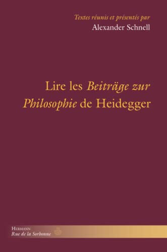 Lire les Beiträge de Heidegger (HR.RUE SORBONNE) by Alexander Schnell ...