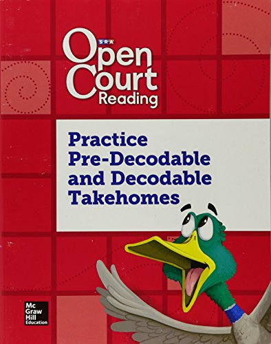 Open Court Reading, Practice PreDecodable and Decodable 4-color ...