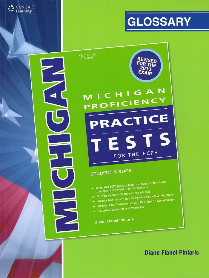 Michigan Proficiency Ecpe Practice Tests Student Book & Glossary Pack ...