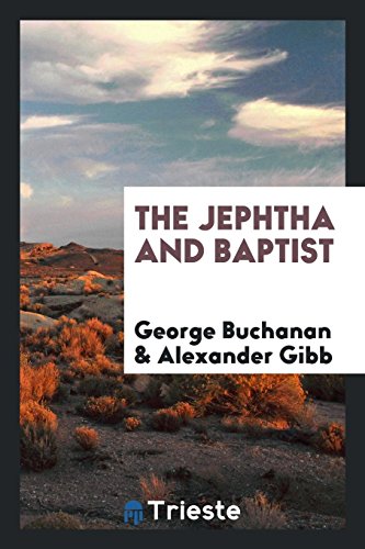Jephtha and the Baptist by Guilherme J. C. Henriques | Goodreads