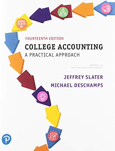 College Accounting: A Practical Approach, Chapters 1-12 with Study ...
