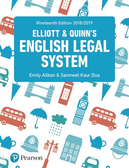 English Legal System by Catherine Elliott | Goodreads