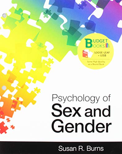 Psychology of Sex and Gender by Susan Burns | Goodreads