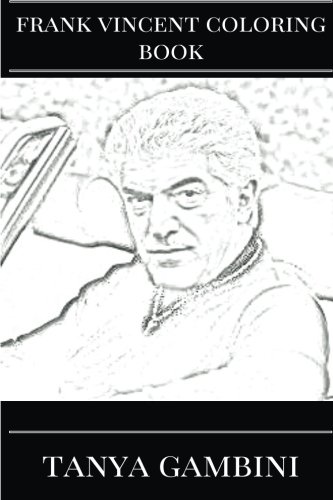 Frank Vincent Coloring Book: Soprano and Famous Gangster Actor, Casino ...