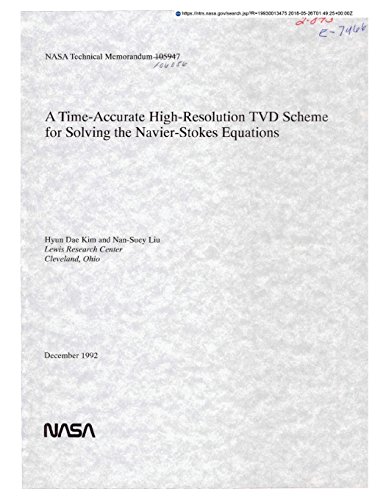 A Time-Accurate High-Resolution Tvd Scheme for Solving the Navier ...