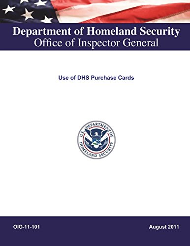 Use of Dhs Purchase Cards . by Office of the Investigator General ...