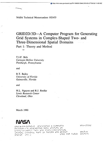 Grid2d/3D: A Computer Program for Generating Grid Systems in Complex-Shaped Two- And Three ...