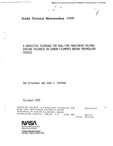 A Capacitive Technique for Real-Time Monitoring Polymer Coating ...