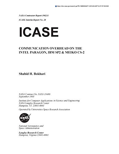 Communication Overhead on the Intel Paragon, IBM Sp2 and Meiko Cs-2 by ...