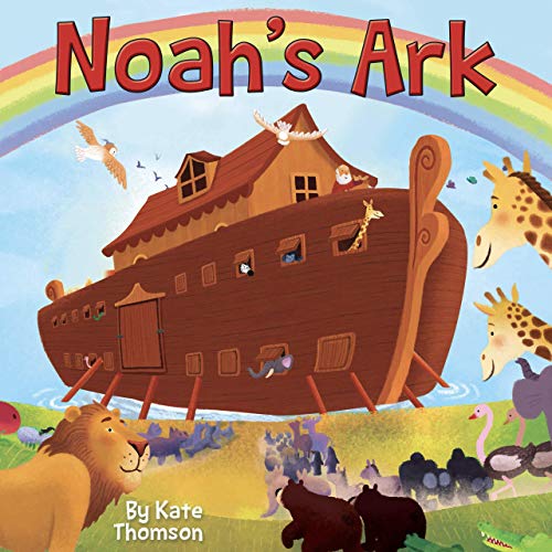 Noah's Ark - Little Hippo Books - Children's Padded Board Book by Kate ...
