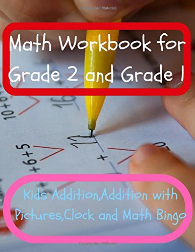 Math Workbook for Grade 2 and Grade 1: Kids Addition, Addition with ...