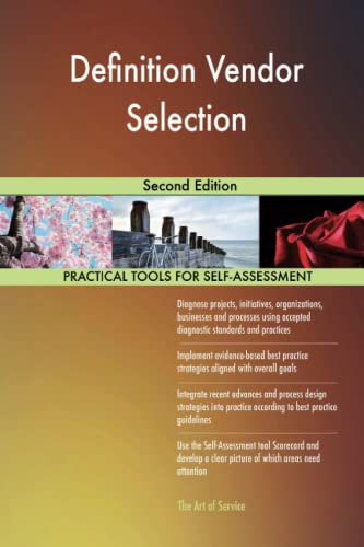 Definition Vendor Selection Second Edition by Gerardus Blokdyk | Goodreads