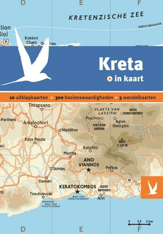 Kreta in kaart : 10 uitklapkaarten, 300 bezienswaardigheden, 3 ...
