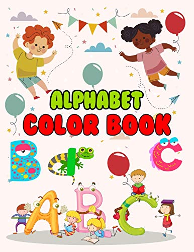 Alphabet Color Book: Alphabet Color Book, Alphabet Coloring Book. Total ...