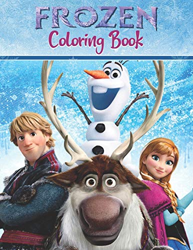 Frozen Coloring Book: frozen color and activity books - 25 Pages, Size ...