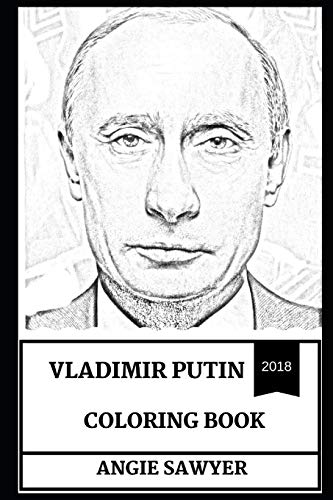 Vladimir Putin Coloring Book: Strongest Political Leader in the East ...