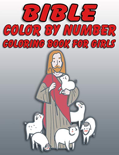 Bible Color by Number Coloring Book for Girls: Bible Stories Inspired ...