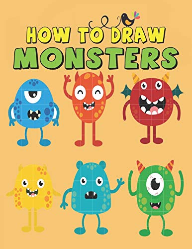 How to Draw Monsters: Learn How to Draw Monsters with Step-by-Step ...