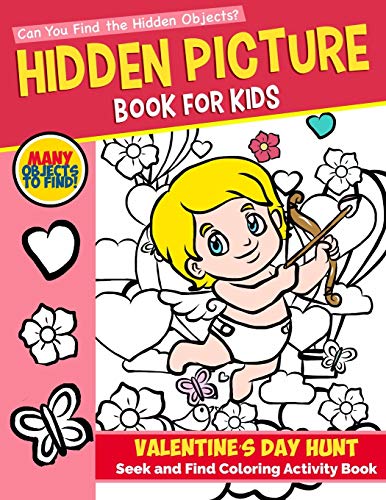 Hidden Picture Book for Kids: Valentine's Day Hunt Seek And Find ...