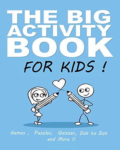 The Big Activity Book For Kids !: Valentine's Day Activity Book for ...