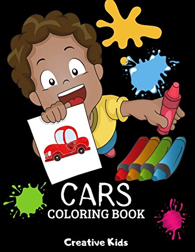 Cars Coloring Book: A Fun Game for 3-8 Year Old Boys - Picture For ...