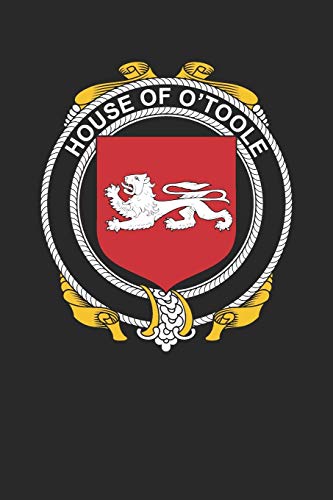 House of O'Toole: O'Toole Coat of Arms and Family Crest Notebook ...