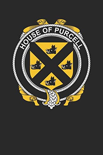 House of Purcell: Purcell Coat of Arms and Family Crest Notebook ...