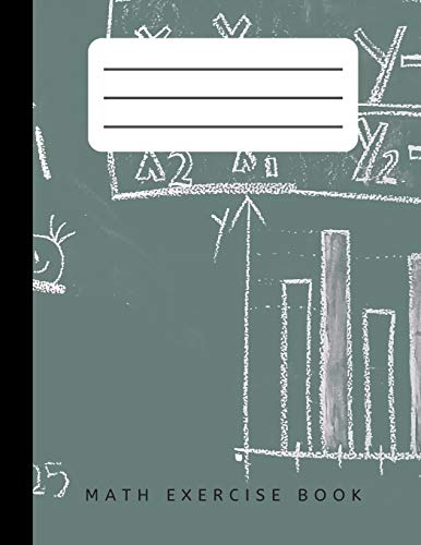 Math exercise book: Math design School exercise work book for children ...