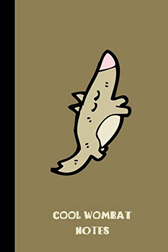 cool wombat notes: small lined Wombat Notebook / Travel Journal to ...