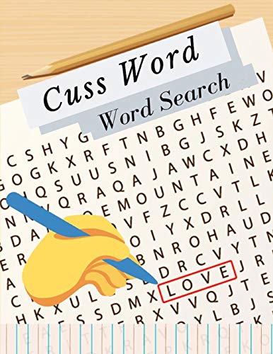 Cuss Word Word Search: Mindfulness Puzzles, Wordsearch ... relaxing ...
