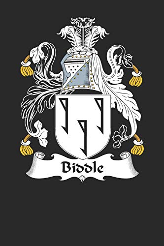 Biddle: Biddle Coat of Arms and Family Crest Notebook Journal by Biddle ...