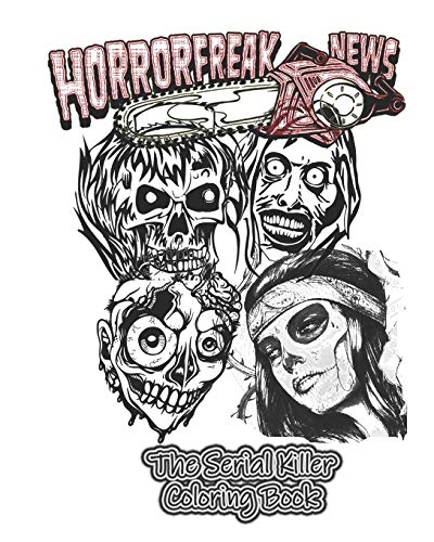 serial killer coloring books: : n Adult Coloring Book Full of Famous ...