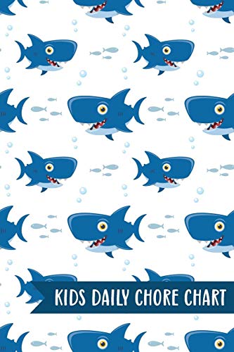 Kids Daily Chore Chart: Shark Weekly Checklist Task Family Behavior ...