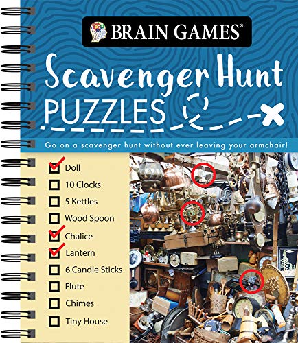 Brain Games - Scavenger Hunt Puzzles by Publications International ...