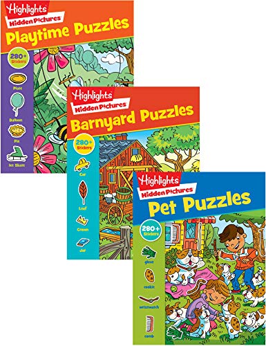 Highlights Sticker Hidden Pictures Pack by Highlights for Children ...