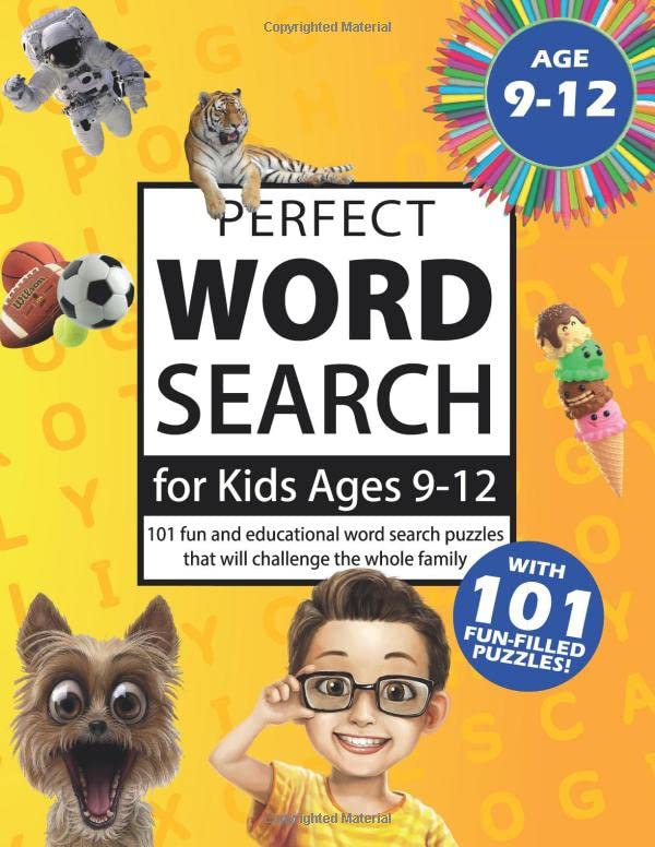 Perfect Word Search for Kids Ages 9-12 by Crystal Wallace | Goodreads