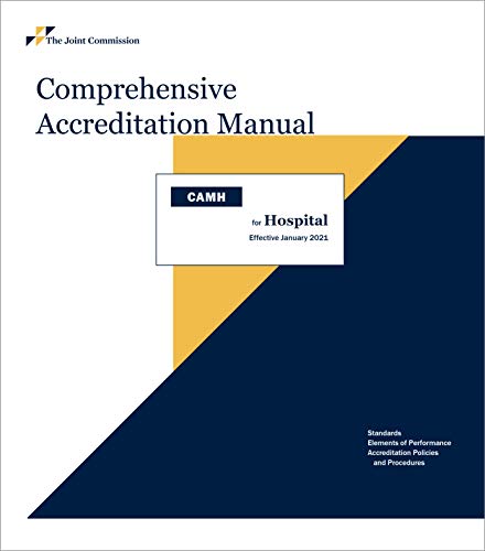 Comprehensive Accreditation Manual For Hospitals 2021 by Joint ...