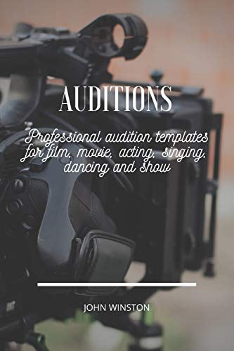 Auditions: Professional audition templates for film, movie, acting ...